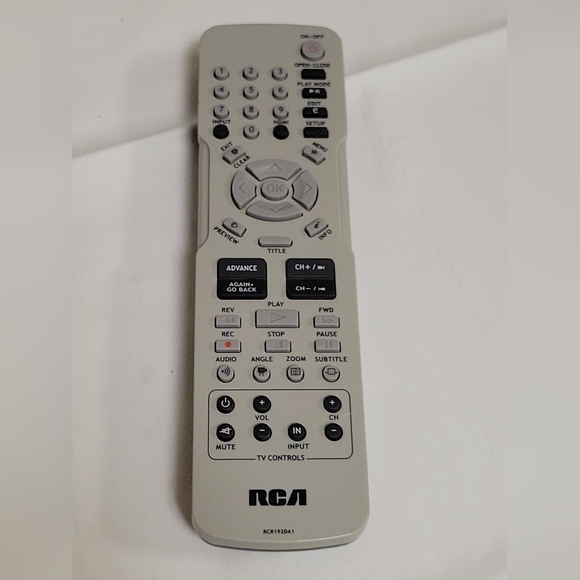 RCA | Other | Rcr92da1 Replace Remote Control For Rca Home Theater ...